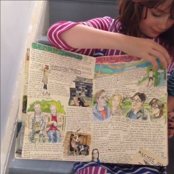 The mystery of the unobtainable sketchbooks – Myfanwy Tristram